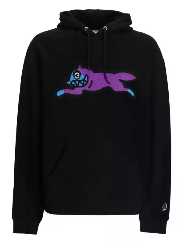 ICECREAM Running Dog Hoodie - Black