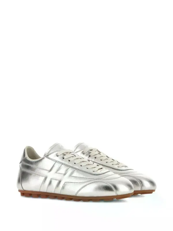 Hogan H693 Runner Sneakers - Silver