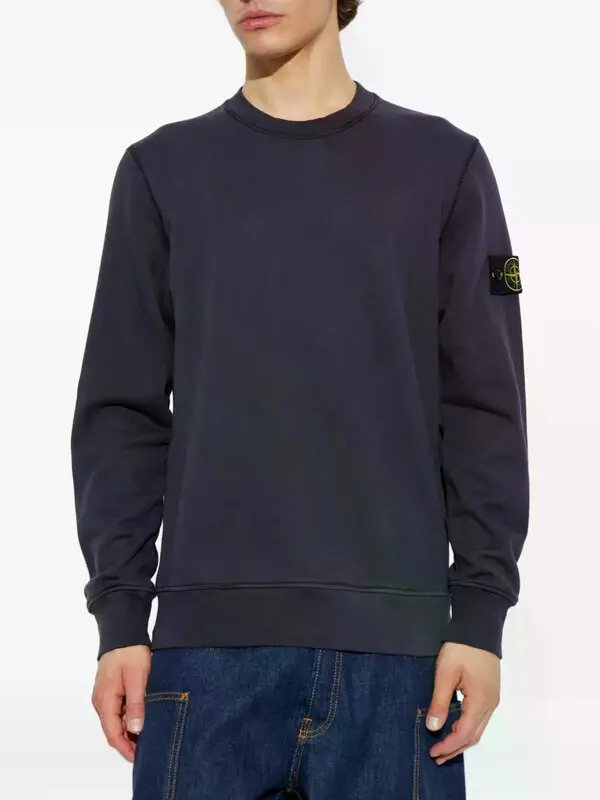 Stone Island Compass Patch Sweatshirt