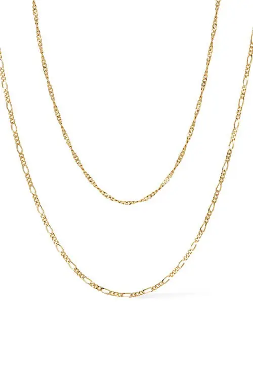 ANA LUISA Heritage Layer Chain Necklace - Gold