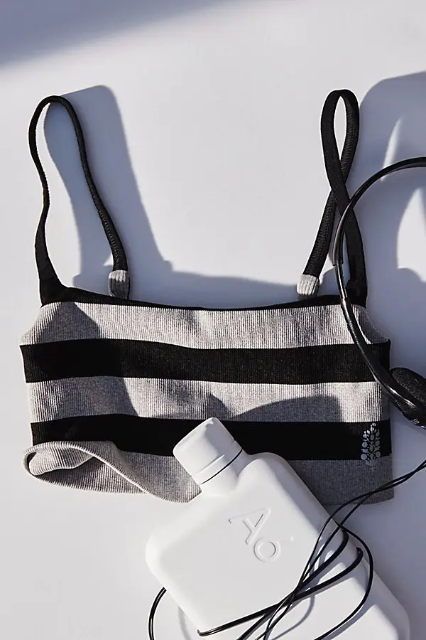 Free People Tighten Up Reversible Bra - Black Combo