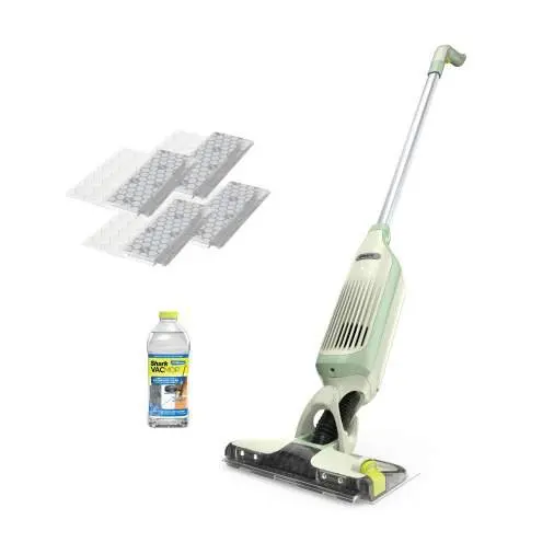SHARK Vacmop Pro Cordless Hard Floor Vacuum Mop With Disposable Vacmop Pad - Green