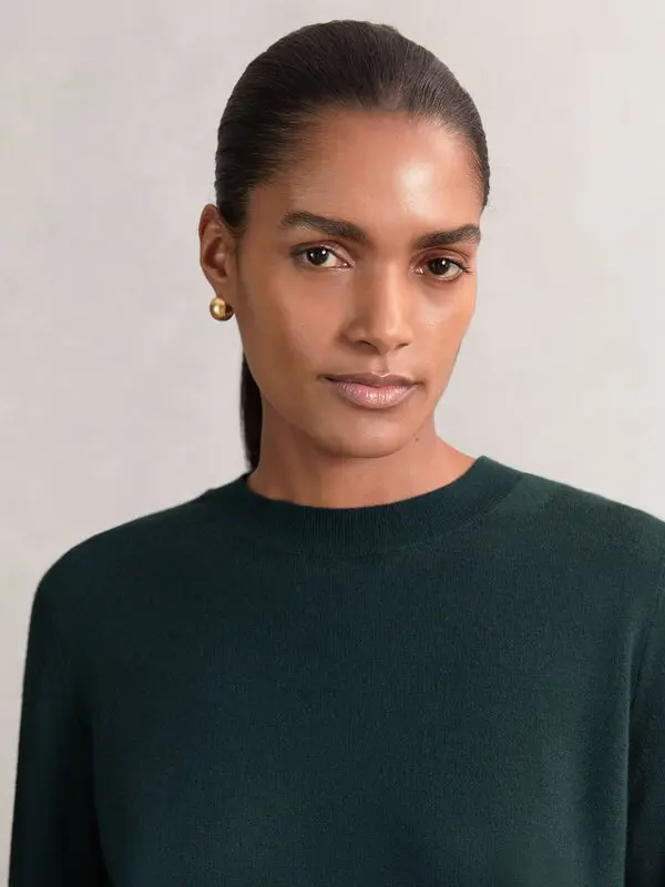 REISS Hester Wool Crew-neck Jumper