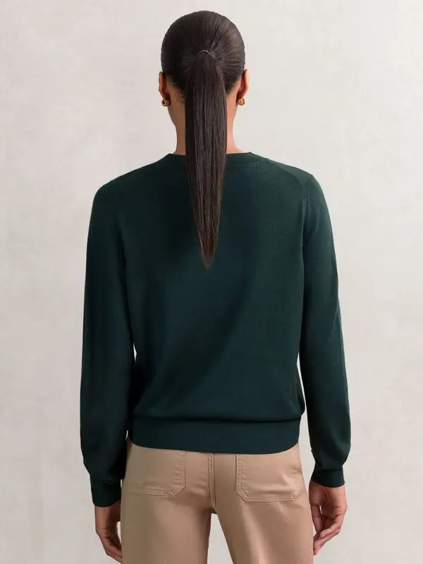 REISS Hester Wool Crew-neck Jumper