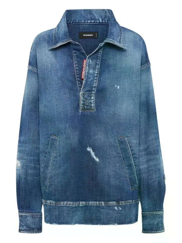 Dsquared2 Distressed-effect Shirt