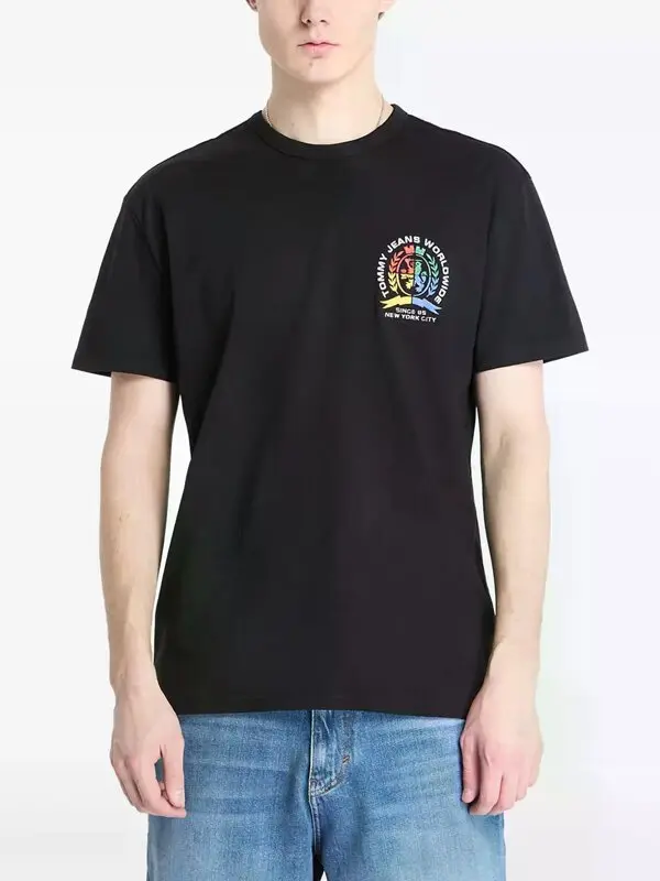 Tommy Hilfiger Logo-embroidered T-shirt