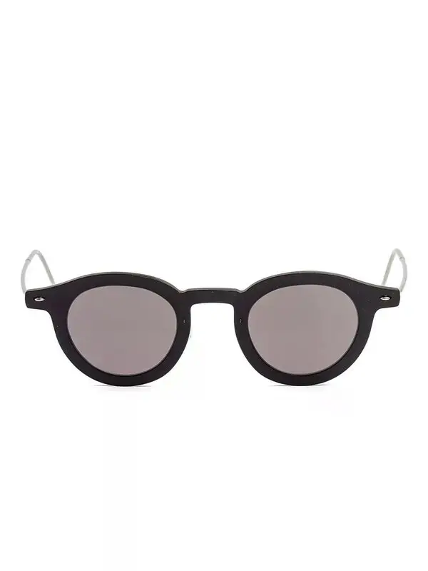 LINDBERG Round-frame Sunglasses - Black