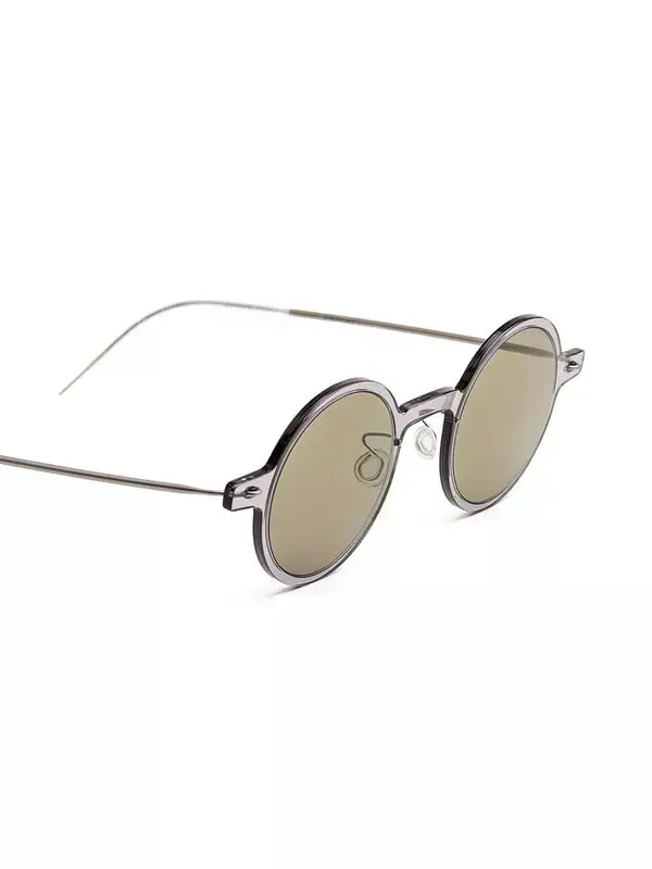 LINDBERG Round-frame Sunglasses