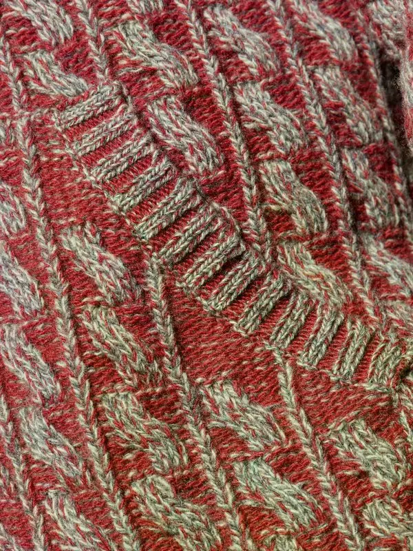 Etro Cable-knit Zip-up Hoodie