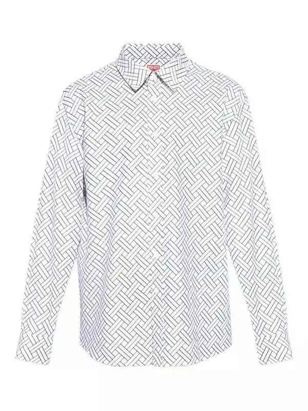 Kenzo Geometric-pattern Shirt