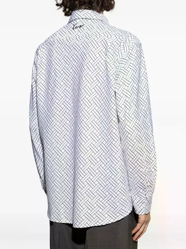 Kenzo Geometric-pattern Shirt