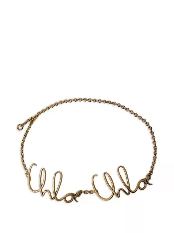 Chloé Iconic Chain Belt - Gold