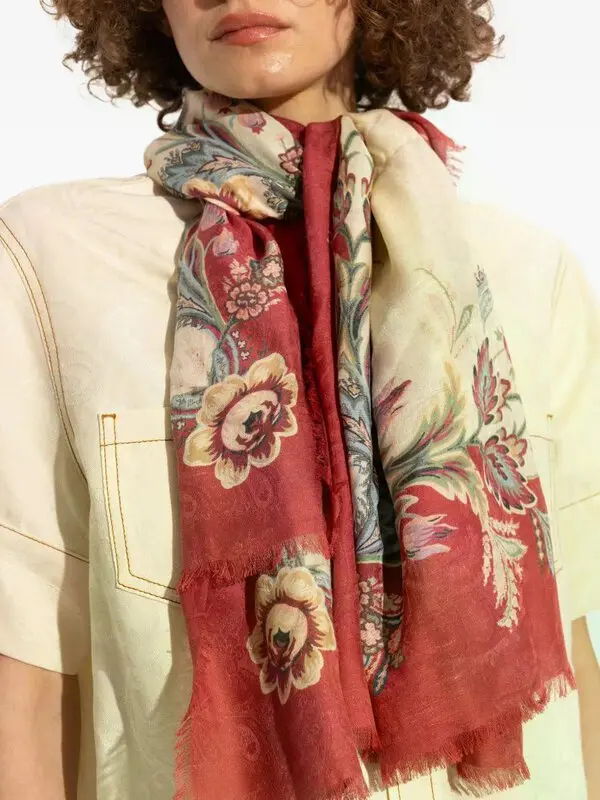 Etro Floral-print Scarf