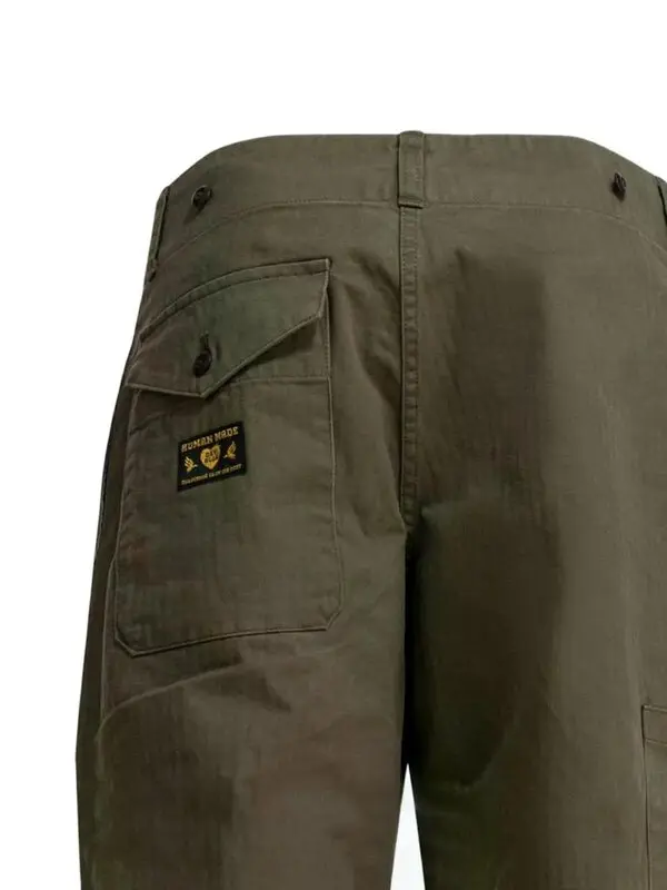 HUMAN MADE Logo-patch Cargo Trousers