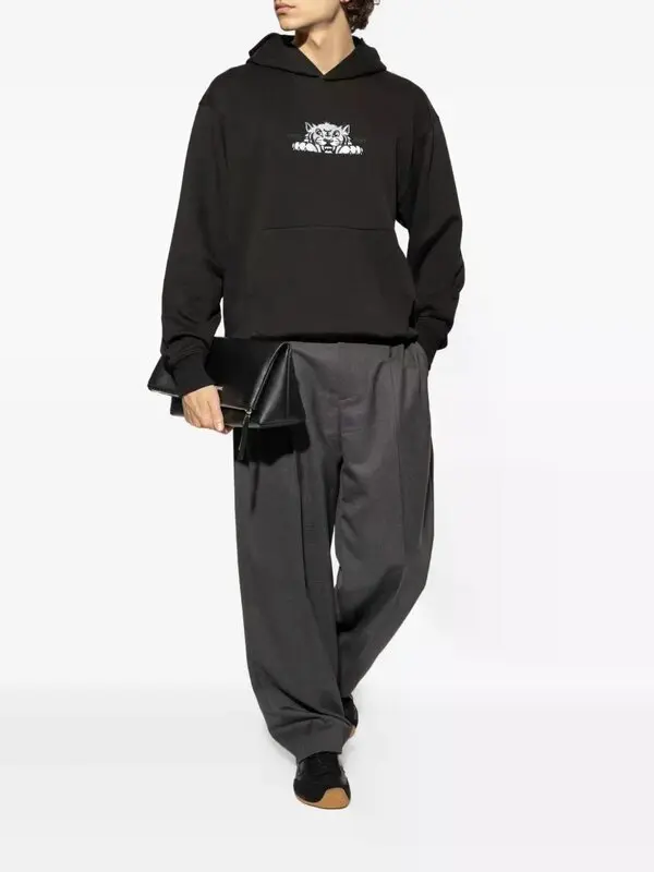 Kenzo Logo-embroidered Hoodie