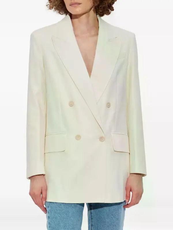 Max Mara Double-breasted Blazer - Neutrals