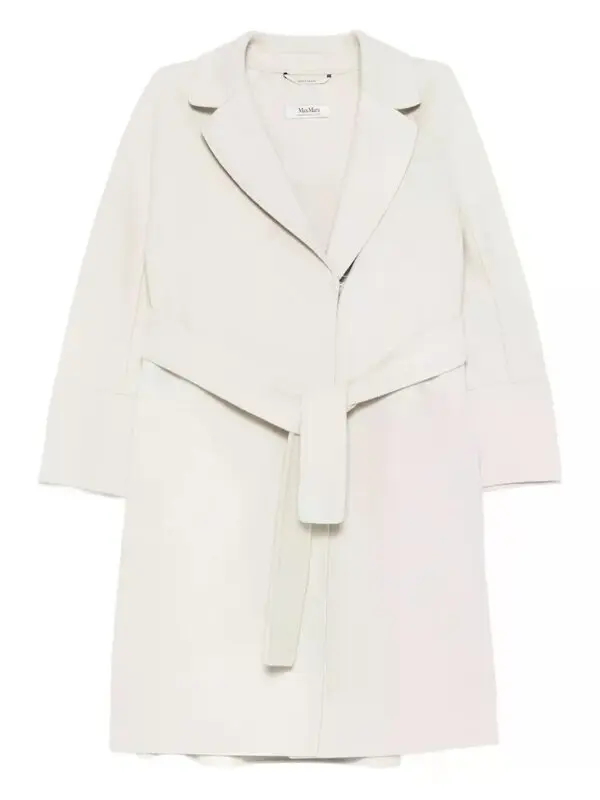 Max Mara Belted Lapel Coat