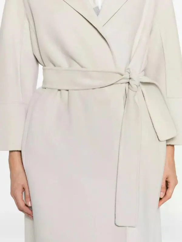 Max Mara Belted Lapel Coat