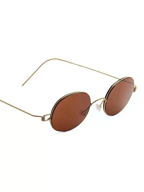 LINDBERG Round Frame Sunglasses