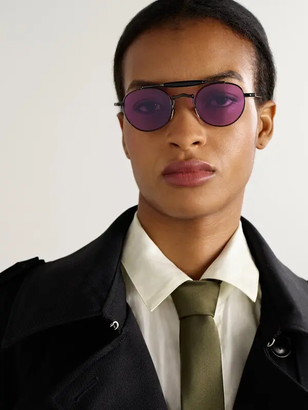 JACQUES MARIE MAGE Dasan Round-frame Sunglasses