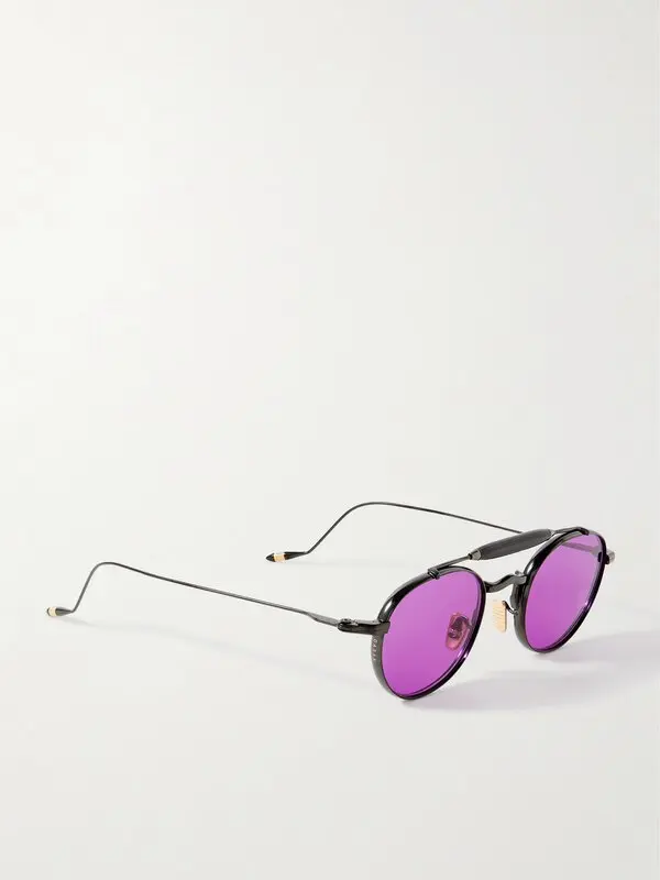 JACQUES MARIE MAGE Dasan Round-frame Sunglasses