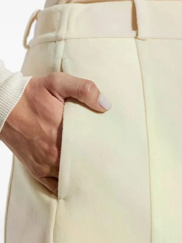 JIL SANDER - Wool Mini A-Line Skirt