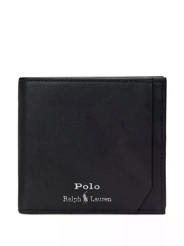 Polo Ralph Lauren Medium Leather Wallet - Black