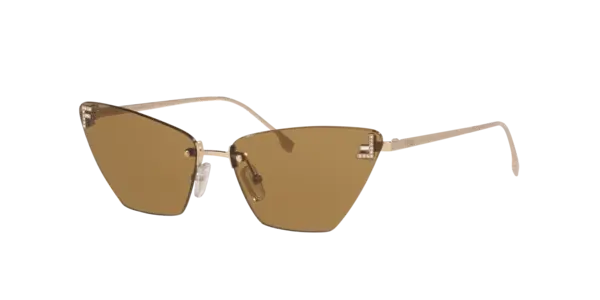 Fendi First Crystal Sunglasses - Brown