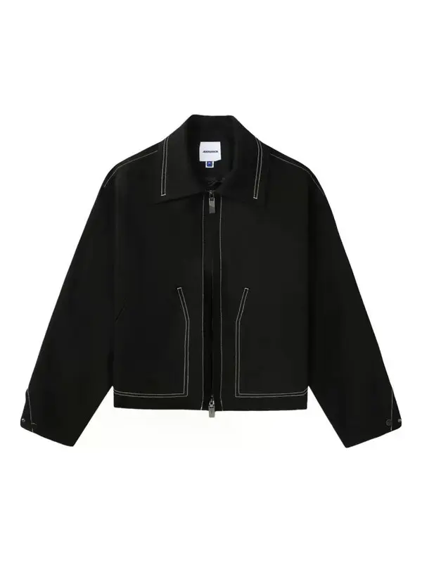 ADER ERROR Contrast-stitch Zip-up Jacket