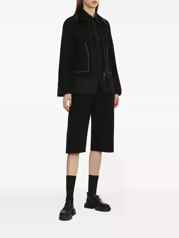ADER ERROR Contrast-stitch Zip-up Jacket