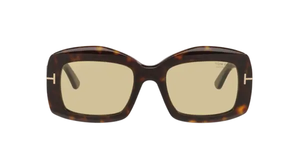 TOM FORD Tortoise Black Frame Sunglasses - Brown