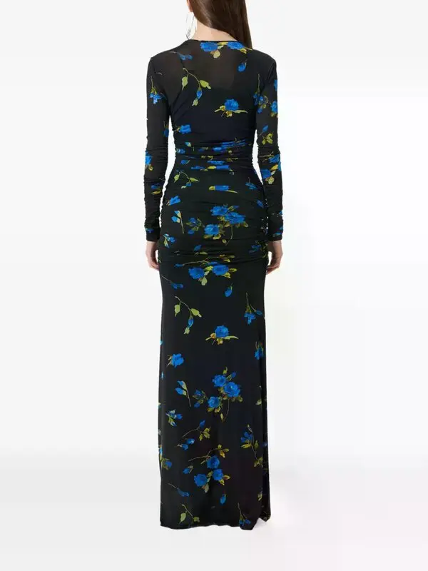 Blumarine Floral Maxi Dress
