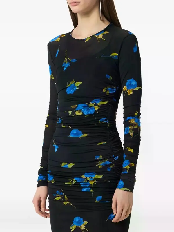 Blumarine Floral Maxi Dress