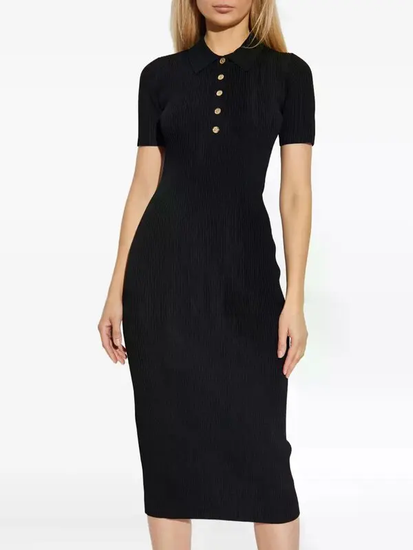Michael Kors Ribbed Polo Dress