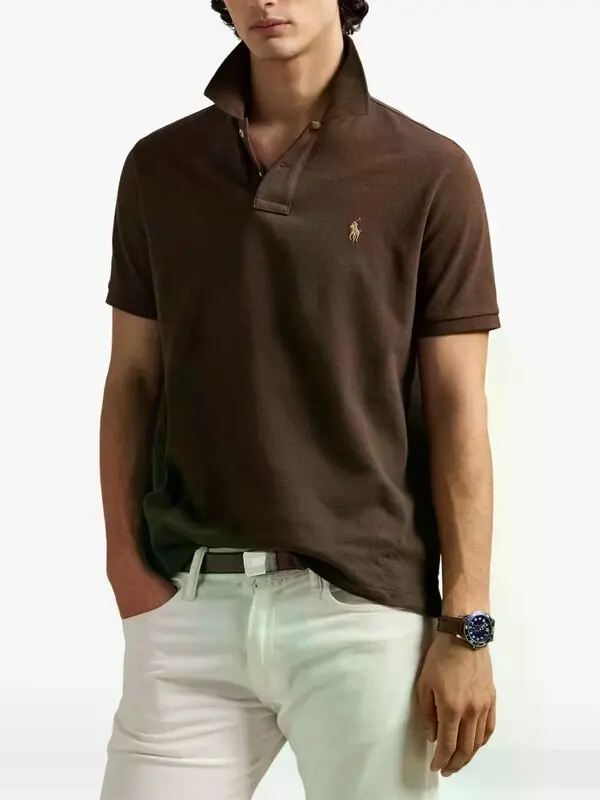 Polo Ralph Lauren Cotton Polo Shirt - Brown