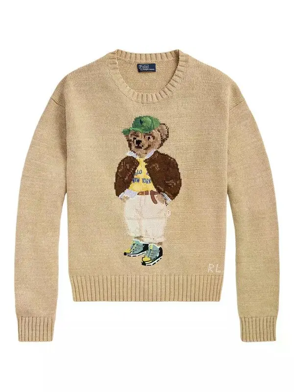 Polo Ralph Lauren Polo Bear Intarsia-knit Sweater