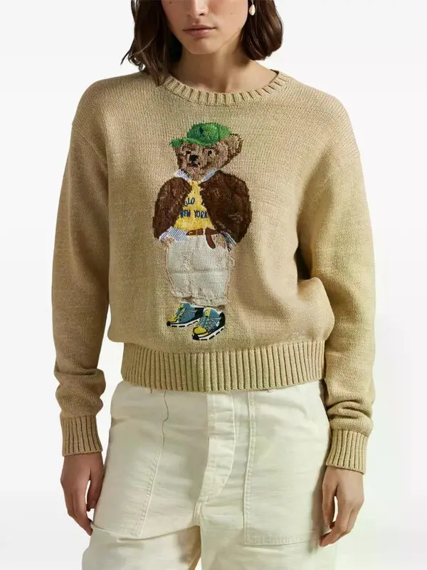 Polo Ralph Lauren Polo Bear Intarsia-knit Sweater