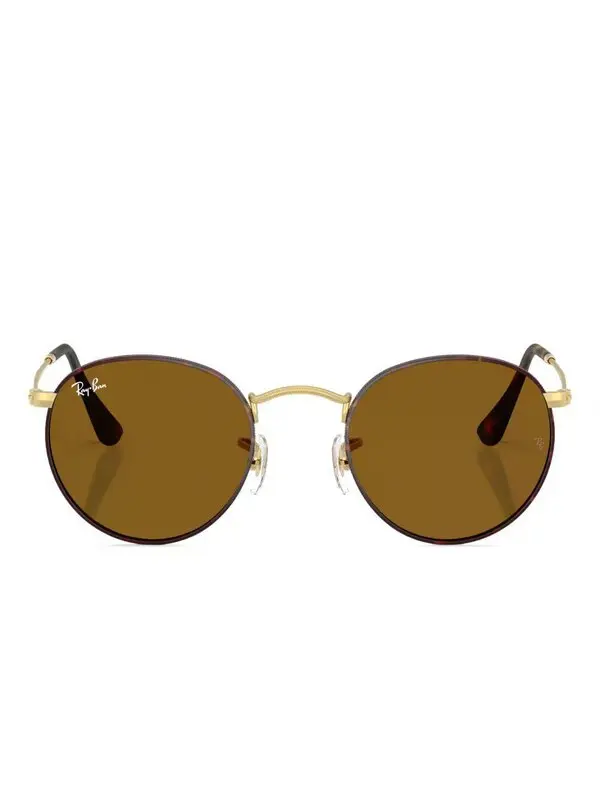 Ray-ban Round-frame Sunglasses - Brown