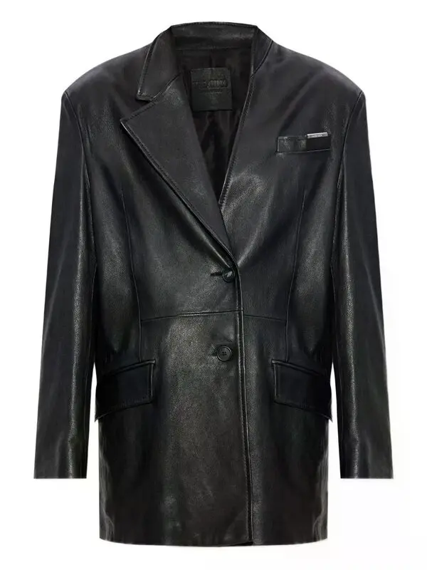 Attico Leather Jacket
