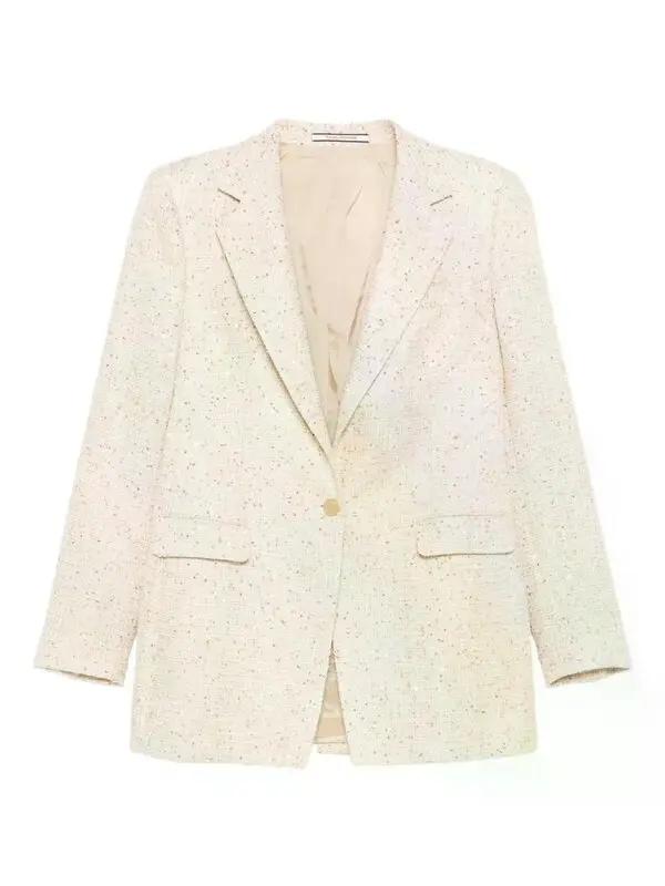 Tagliatore Sequin-embellished Tweed Jacket
