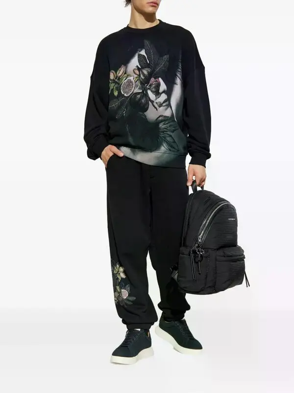 Emporio Armani Fig-print Sweatshirt