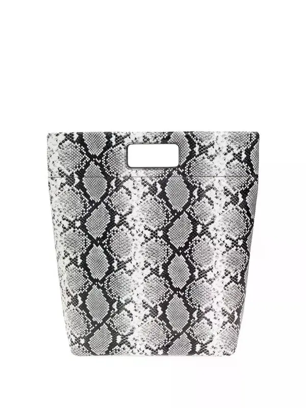 SAMSOE SAMSOE Snakeskin Print Tote