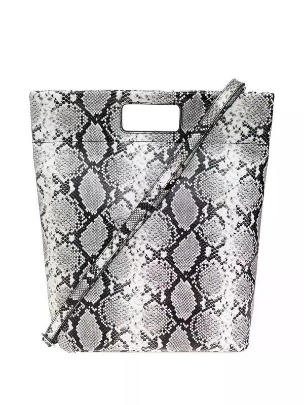SAMSOE SAMSOE Snakeskin Print Tote