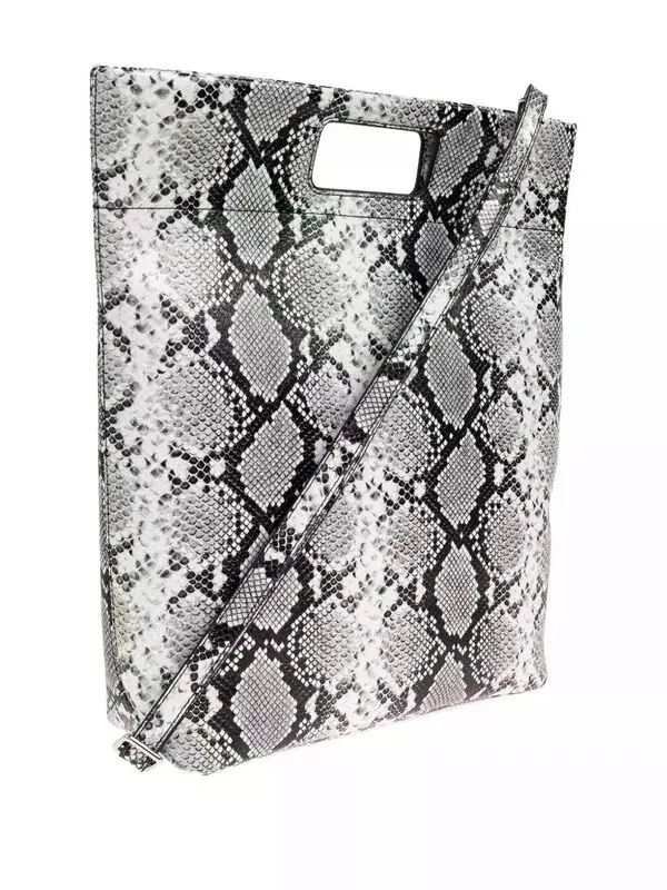 SAMSOE SAMSOE Snakeskin Print Tote