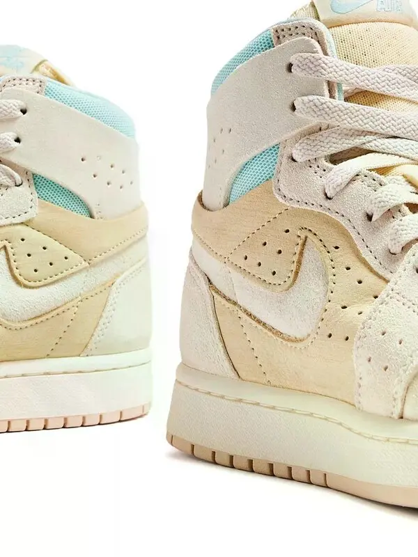 Nike Air Jordan 1 Zoom Sneakers - Yellow | Editorialist