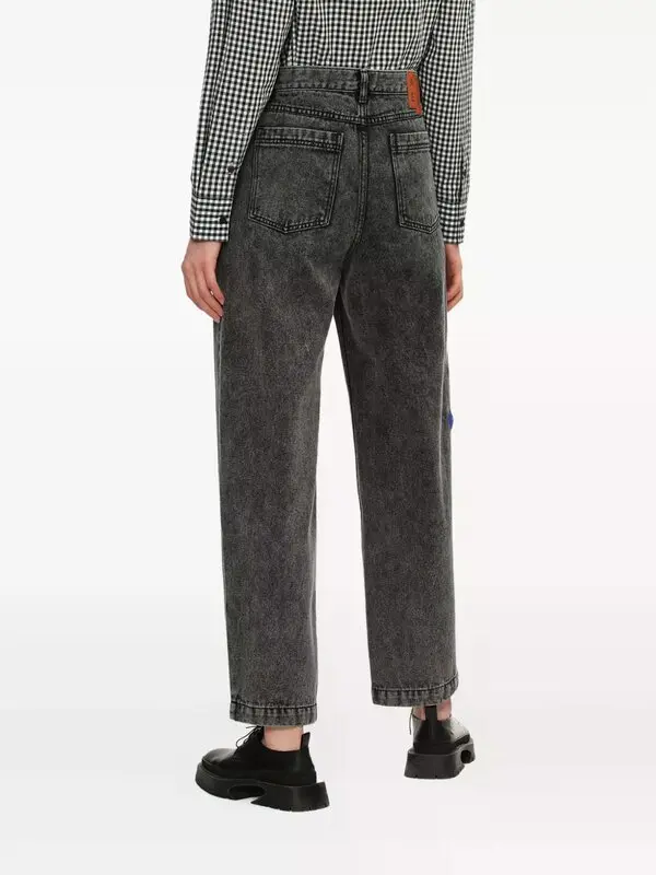 ADER ERROR Trs Tag Acid-wash Jeans