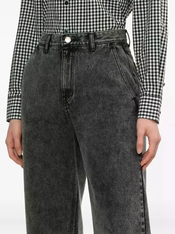 ADER ERROR Trs Tag Acid-wash Jeans