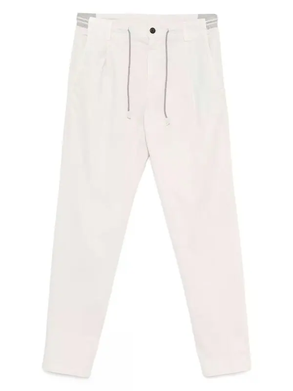 Eleventy Pleated Drawstring Trousers
