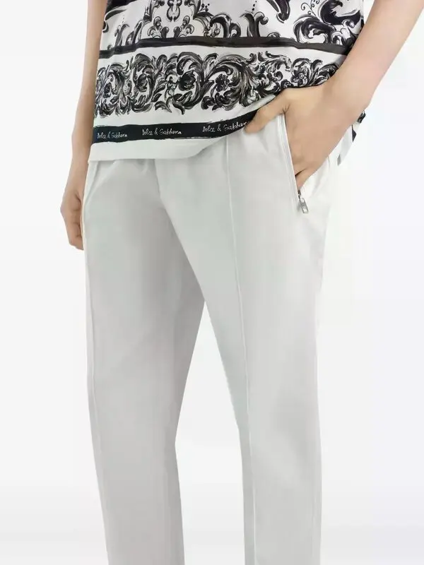 Dolce & Gabbana Tapered Trousers - White