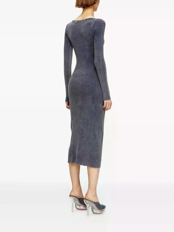 M-melti-ls Day Midi Dress - Blue
